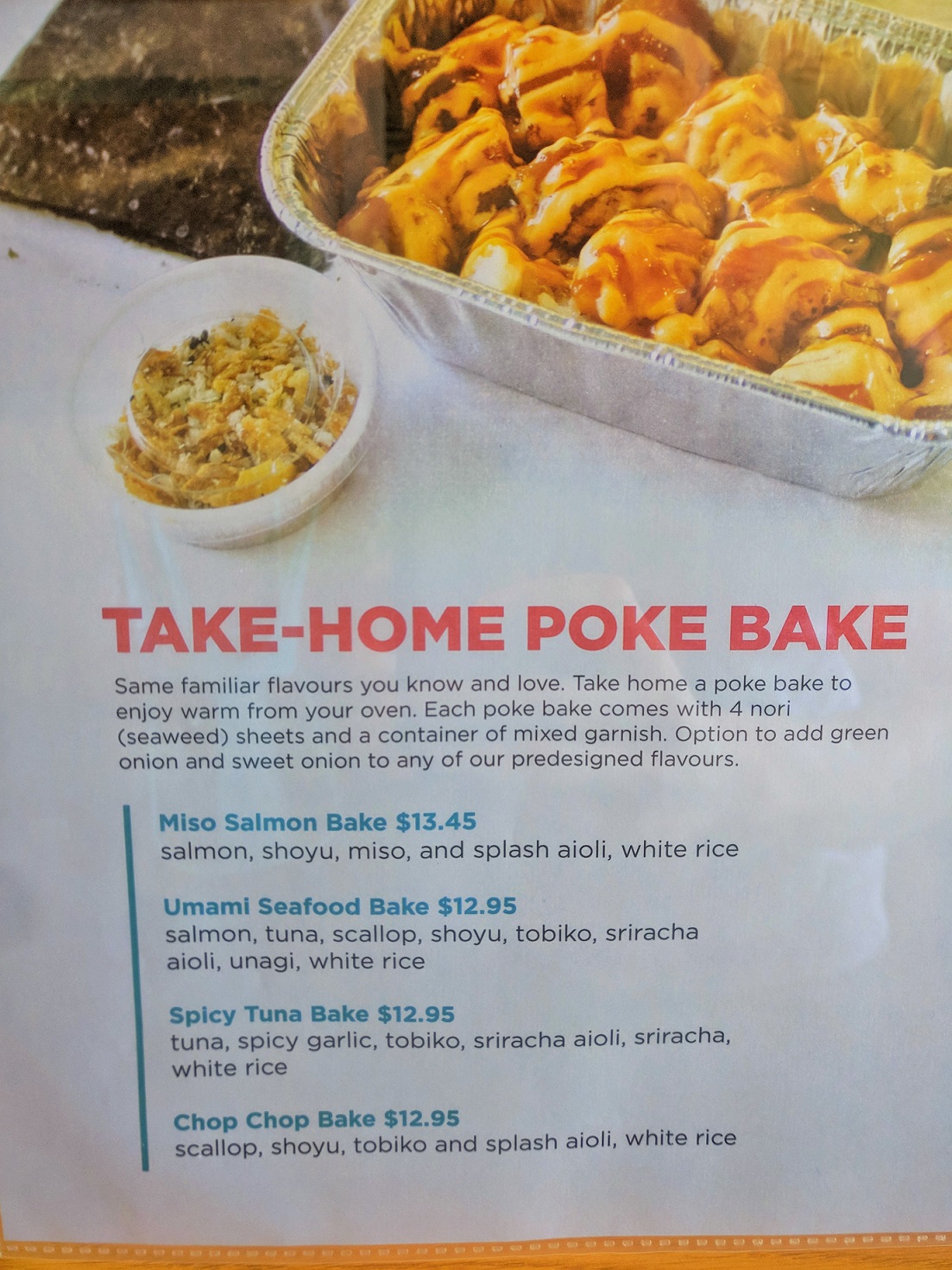 Splash Poke – Poke Bakes – Let's Eat YEG